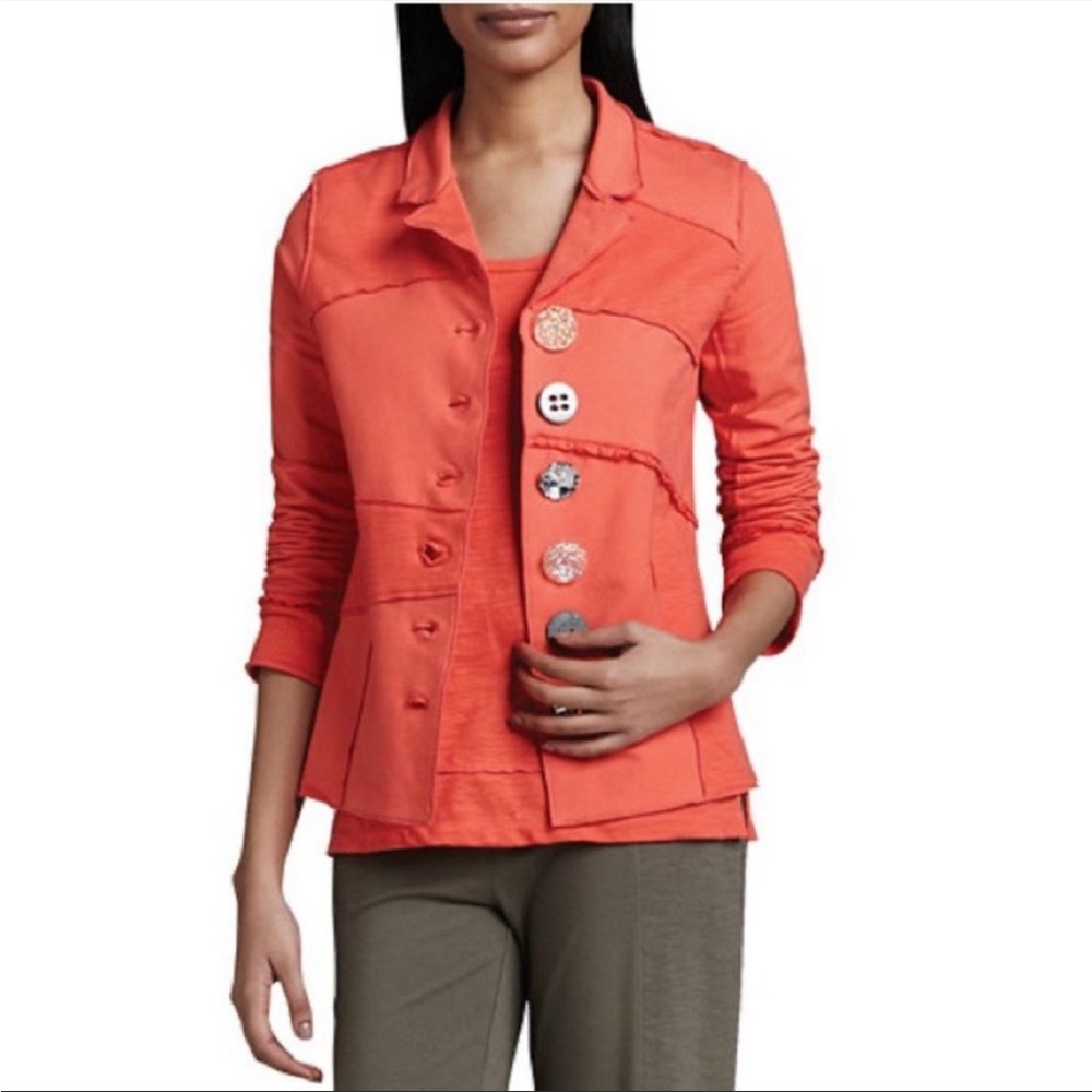 Neon Buddha Knit Jacket - Gem